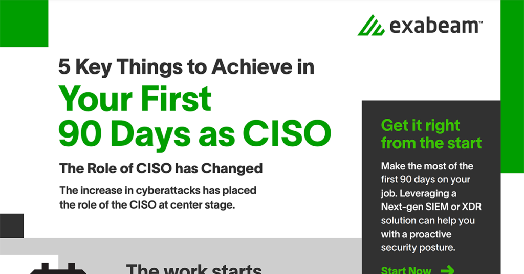 5 Key Things to Achieve in Your First 90 Days as CISO